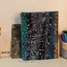 Deep Blue Hues Batiks Fabric Composition Notebook Cover Crazy - Etsy