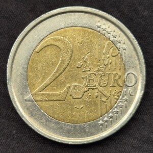 Rare 2 Euro Coin Italy 2002 Dante Alighieri - Etsy