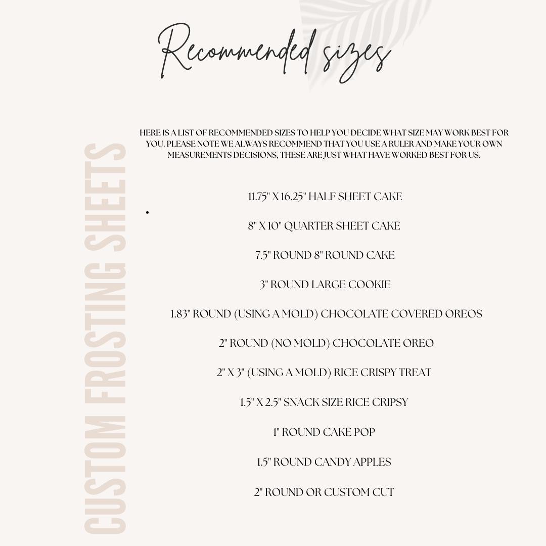 Its A Girl Frosting Sheet - Etsy