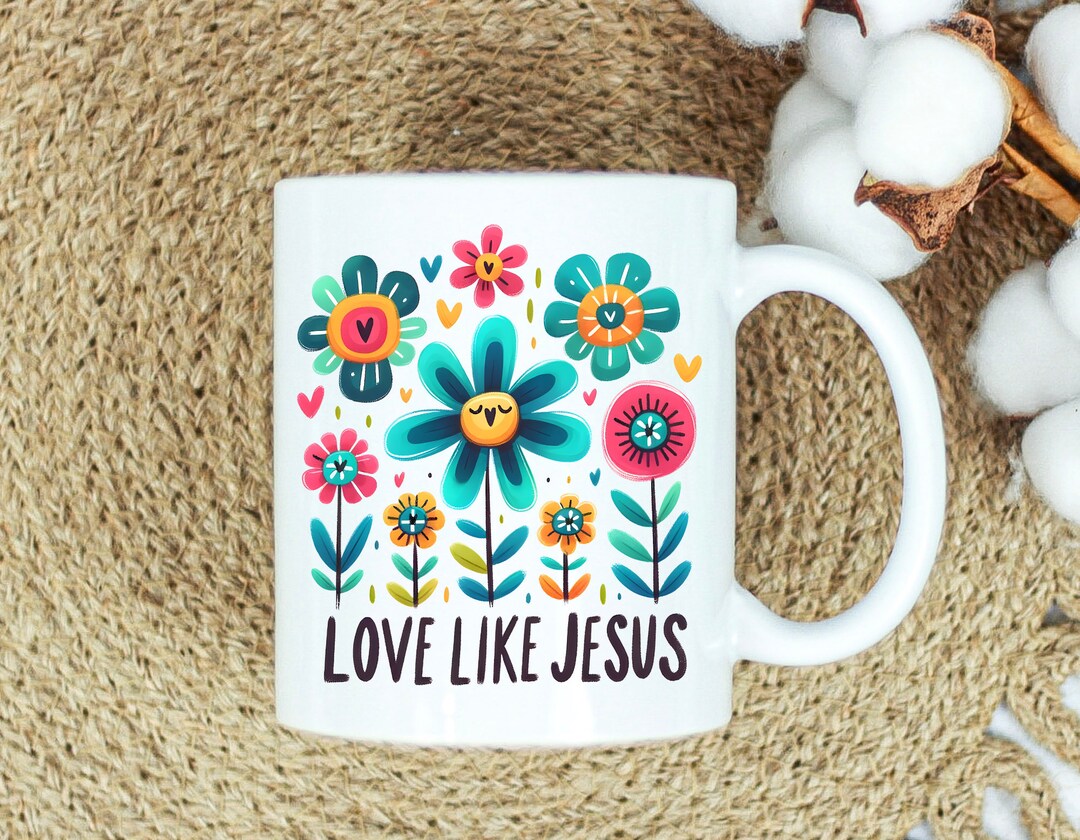 Aesthetic Mug, Christian Coffee Cup 11 Oz - Bible Verse Faith Cup ...
