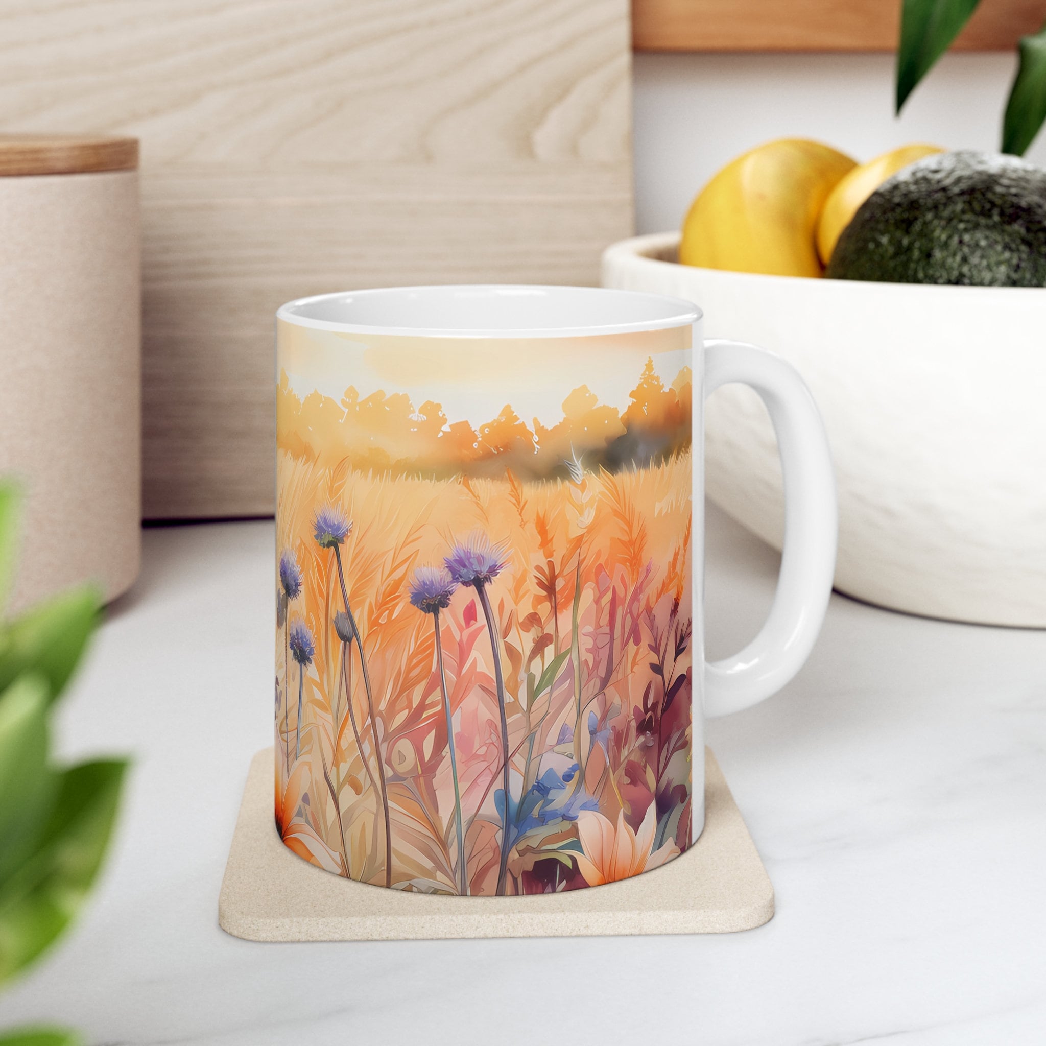 Cottagecore Teacup, Cottagecore Mug, Gifts for Her, Wildflowers, Floral ...