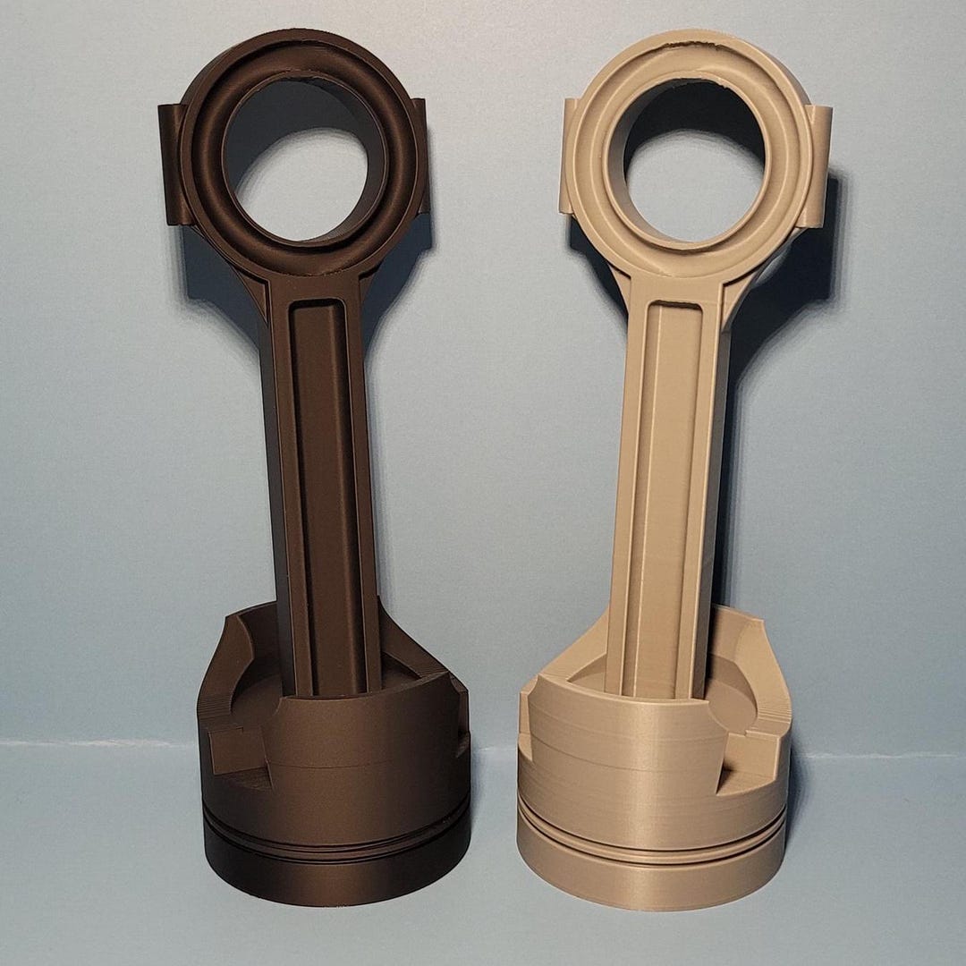 Engine Piston Phone Stand Unique 3D Printed Car Enthusiast Gift & Desk ...