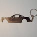 3D Printed Car Outline Keychain Customizable Car Keychains for ...