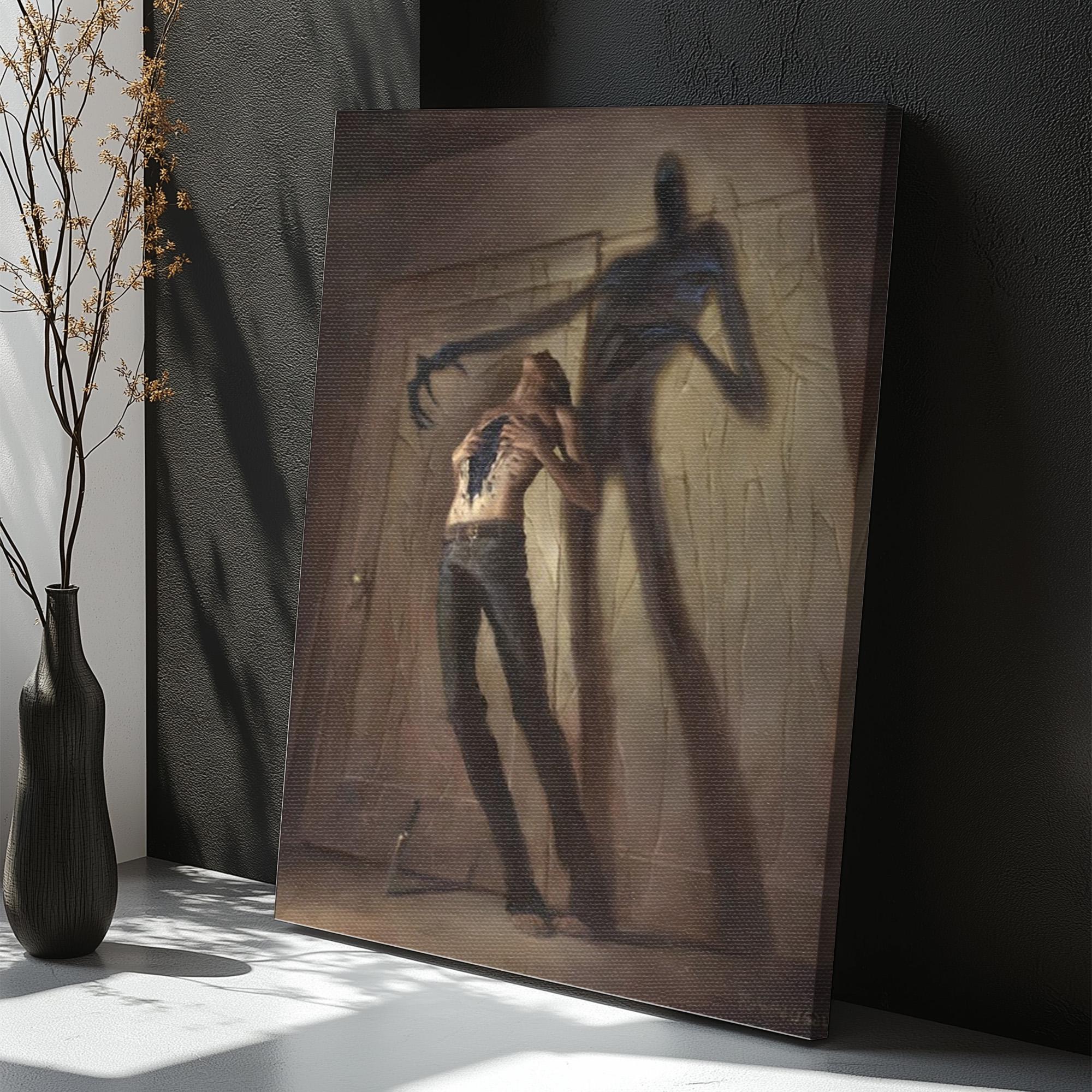 Surreal Depression Canvas Wall Art, Modern Home Decor - Etsy