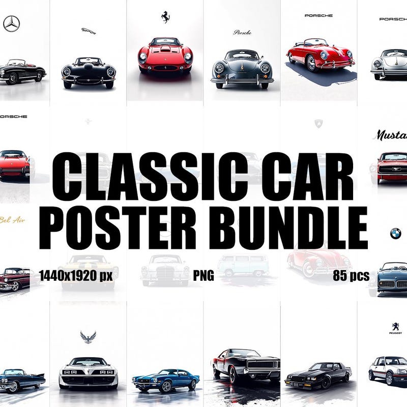 Old Car Posters - Etsy
