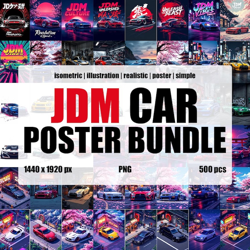 Car Poster Design Bundle - Etsy UK