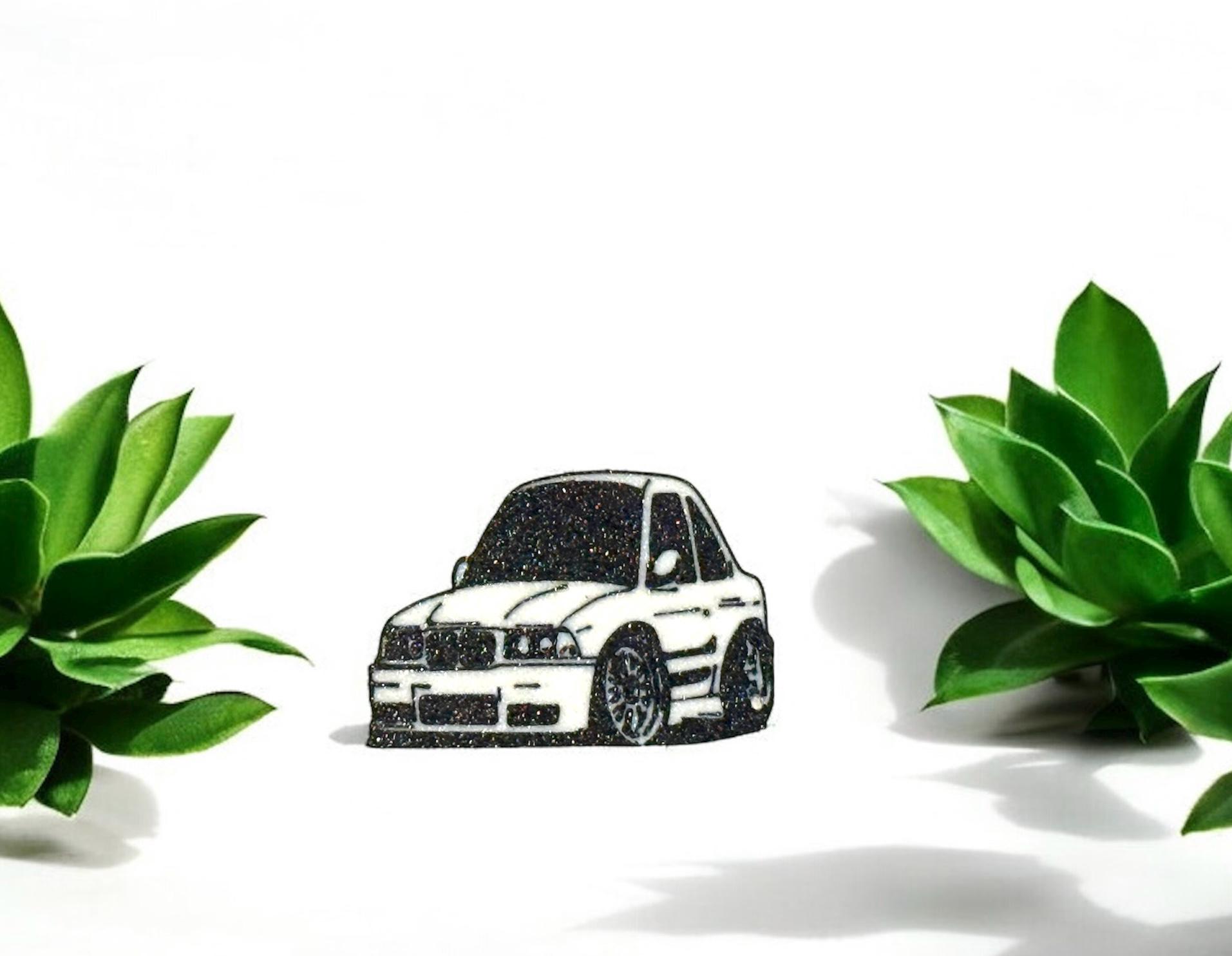 BMW E36 M3 Keychain Bag Charm Chibi Style Rearview Mirror Accessories ...