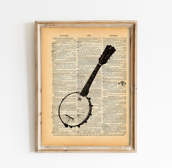 Vintage Banjo Art