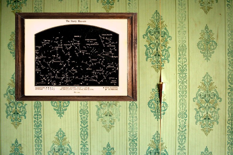 Digital Download Night Sky Stars Art Star Chart Print | Etsy