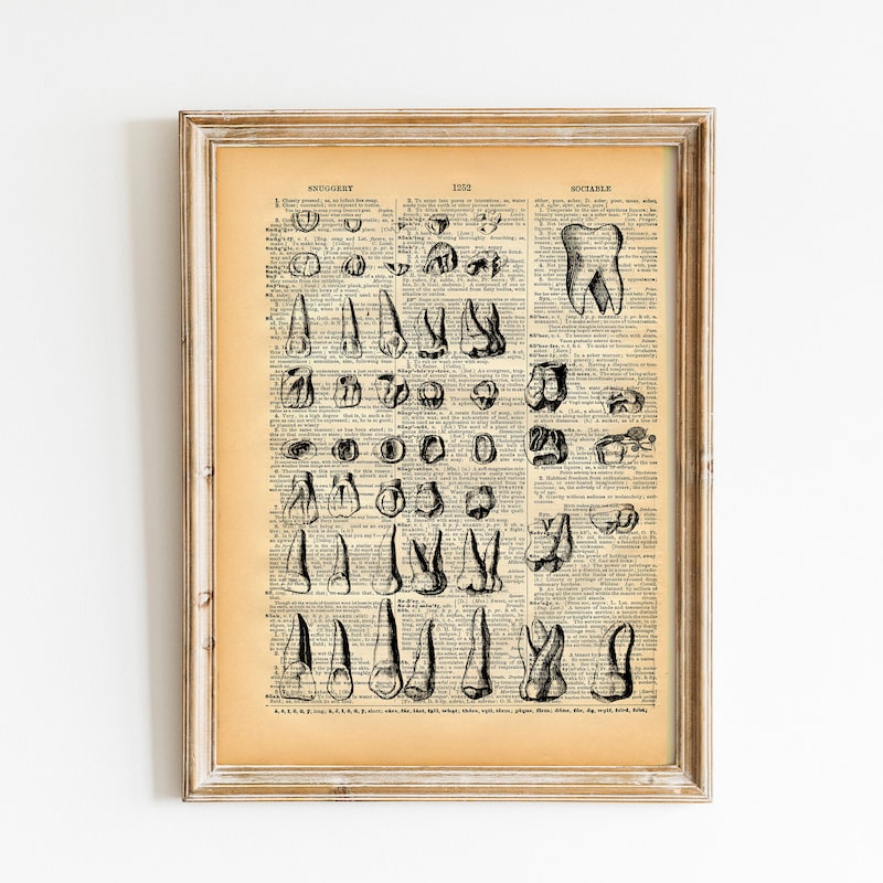 Tooth Art - Etsy