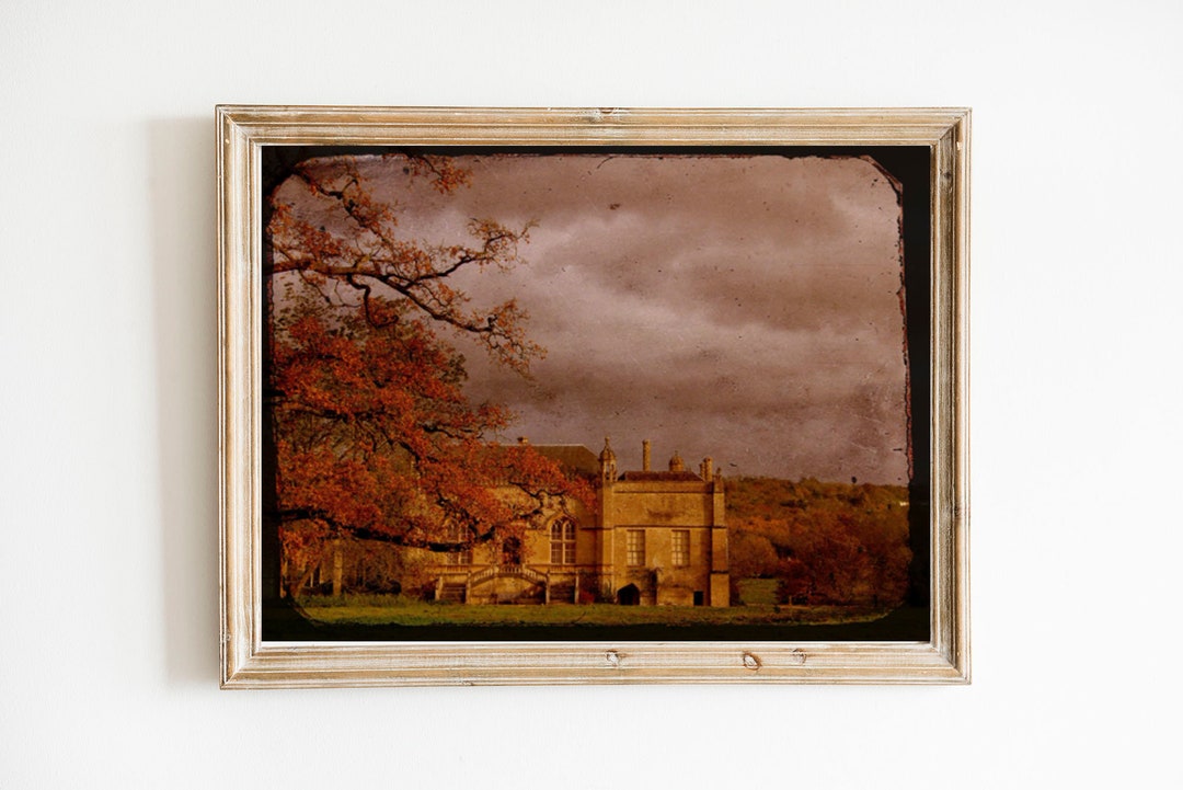 Lacock Castle Art Print: Dreamy British Travel Photography - Etsy