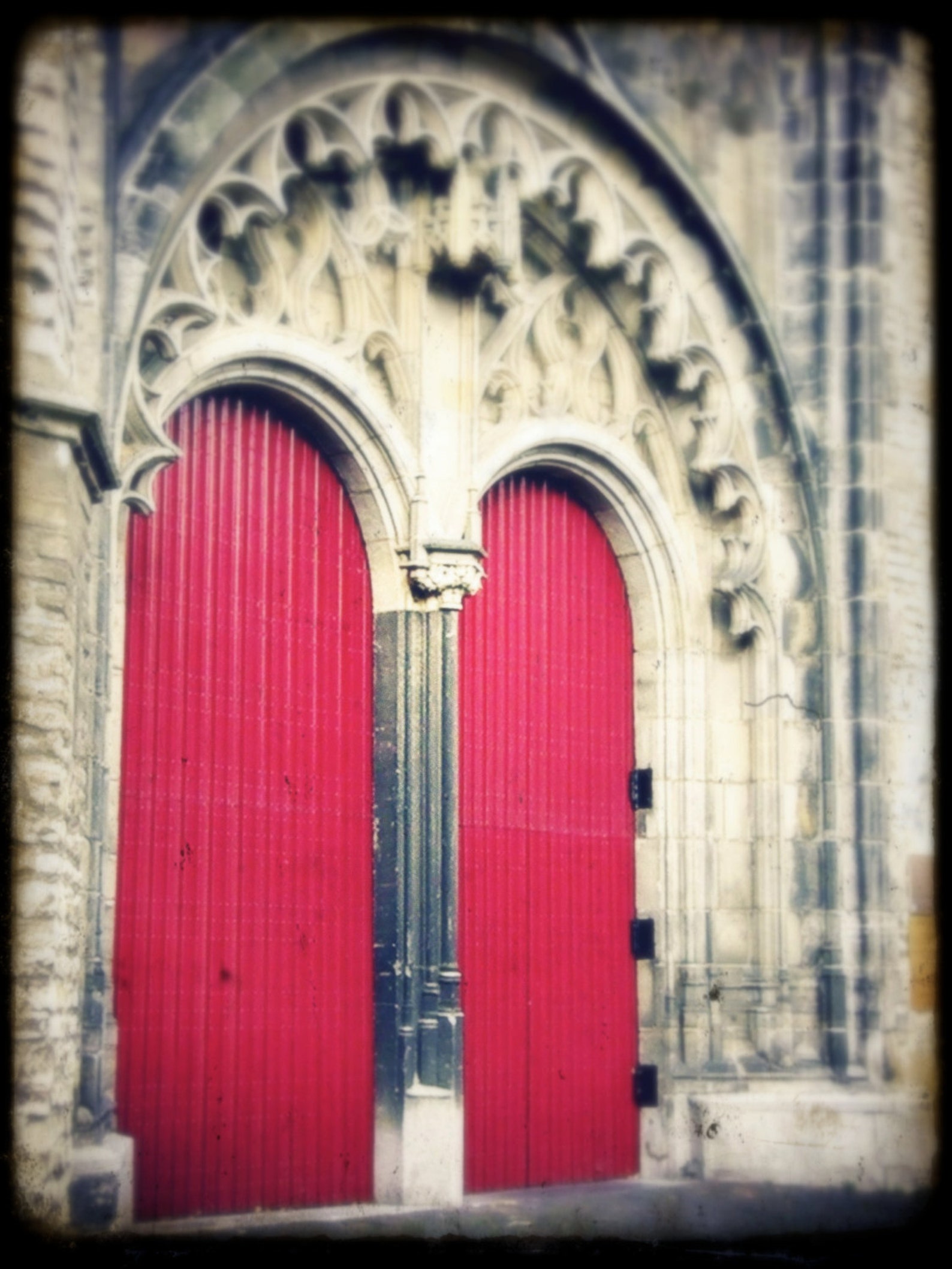 Red Door European Castle Photo Fairy Tale Fine Art - Etsy