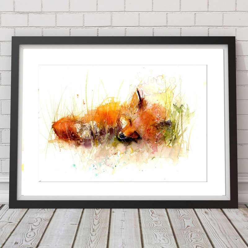 Fox Prints - Etsy