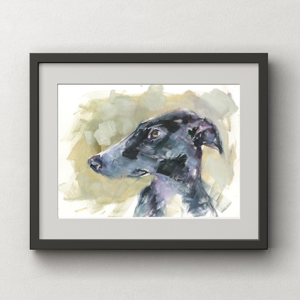 Greyhound Print - Etsy Canada