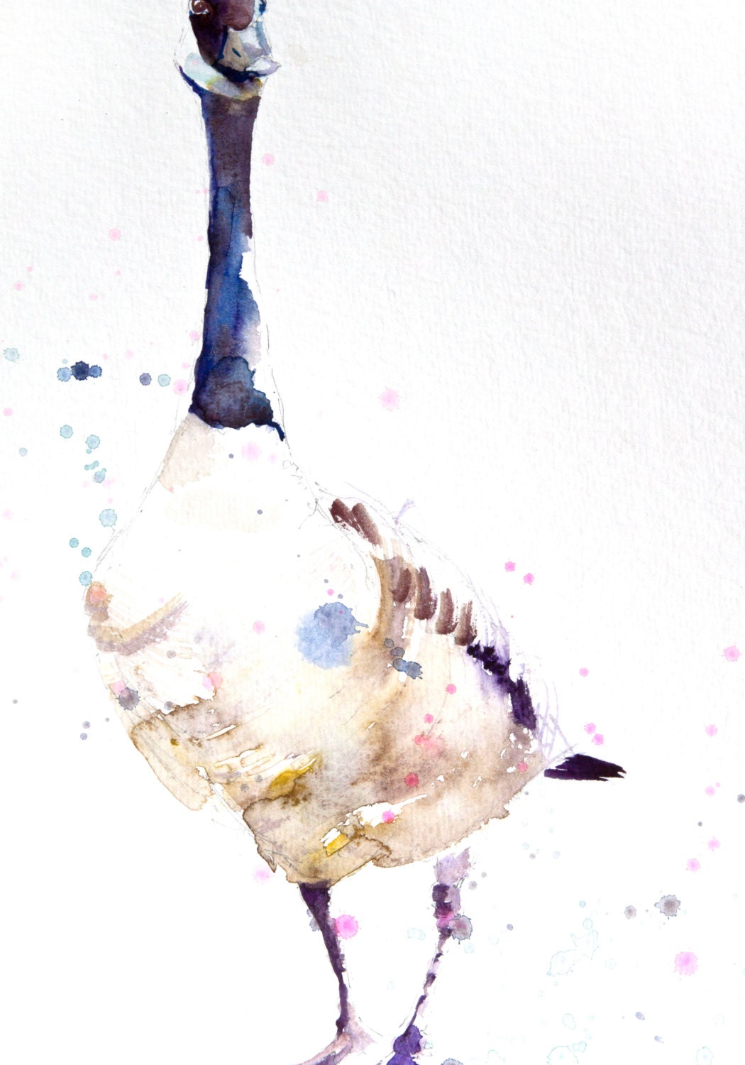 LIMITED edition print of my CANADA GOOSE Printed using 315gsm | Etsy