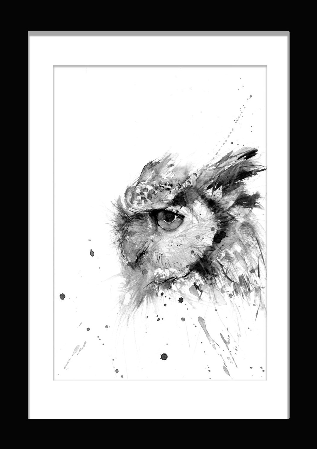 LIMITED Edition Print of My OWL Printed With Archival Quality Paper and ...