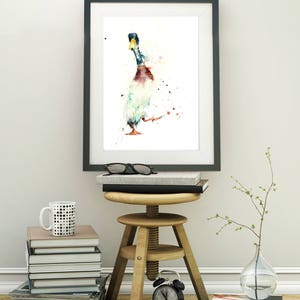 Runner Duck Print, Limited Edition, (ref:3162) Watercolour Painting ...