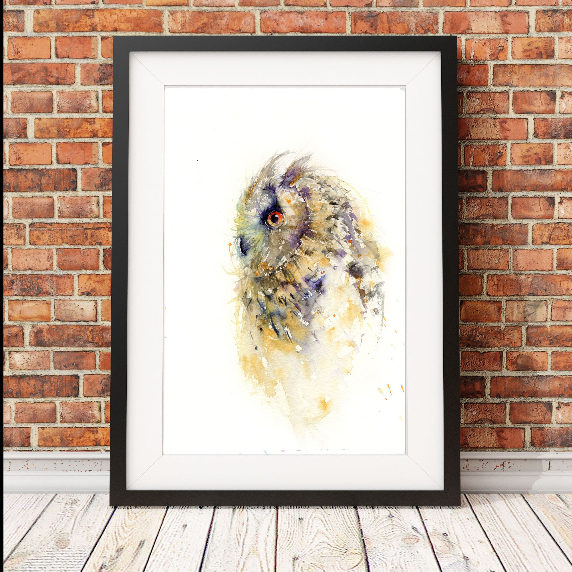 LIMITED Edition Print of My OWL Printed Using HD Pigment Onto Archival ...