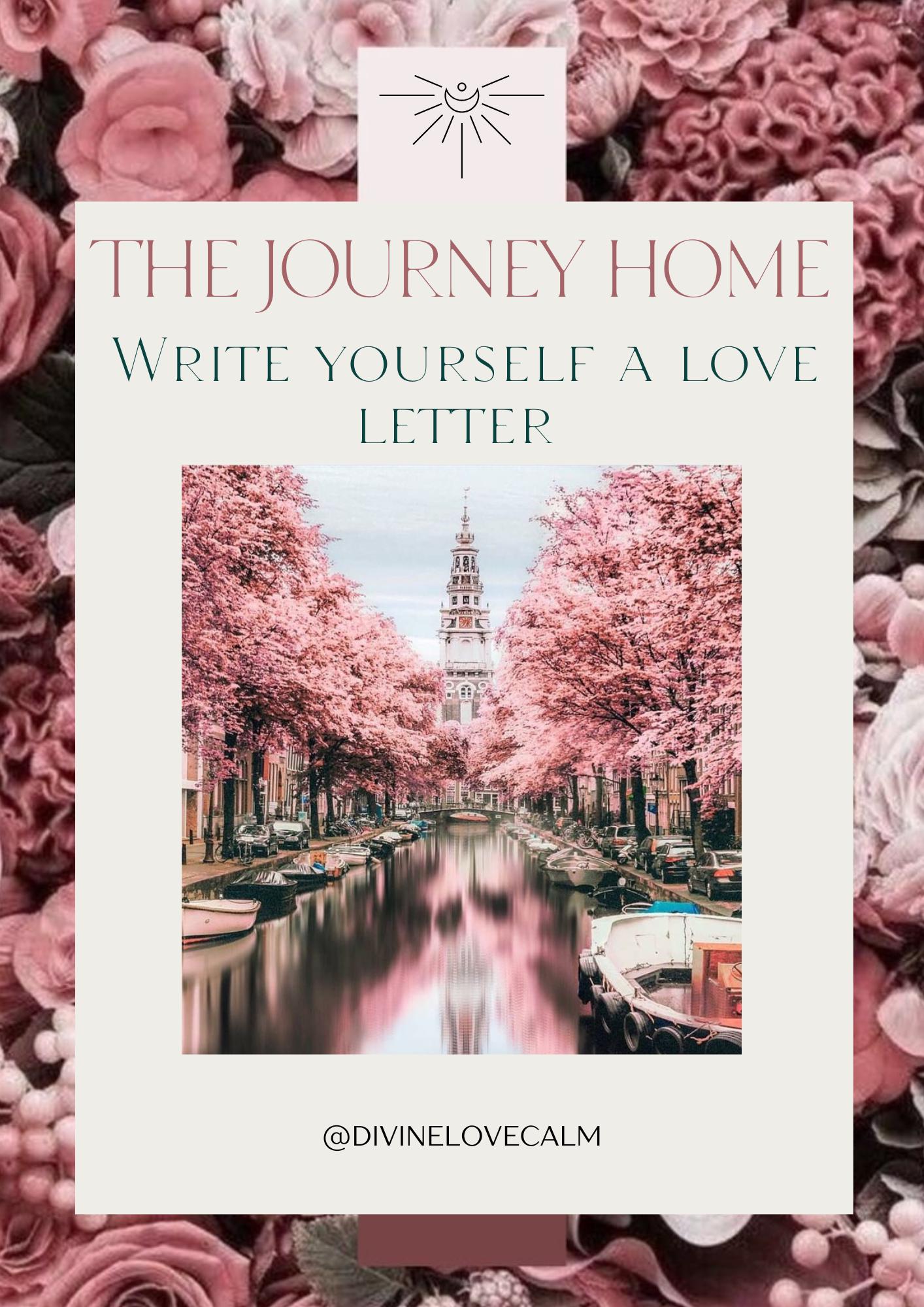 Self-love Letter Template | Guided Letter to Yourself | Healing ...