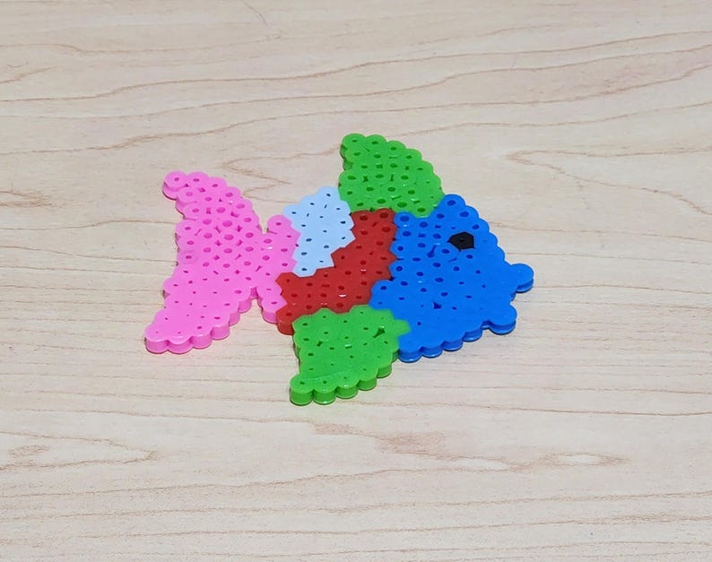 BUNDLE Perler Bead Sea Creatures Turtle, Sea Horse & Fish - Etsy