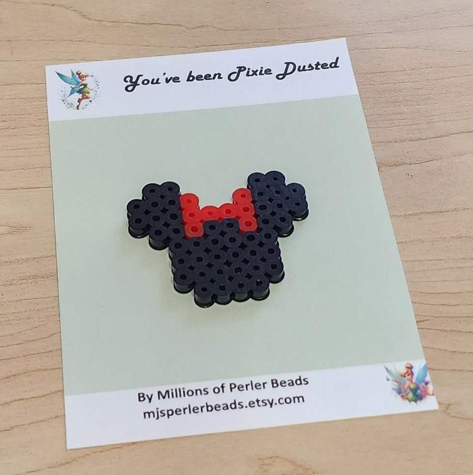 BUNDLE* Perler Bead Mickey Heads -- Mickey, Minnie, Donald, Daisy ...