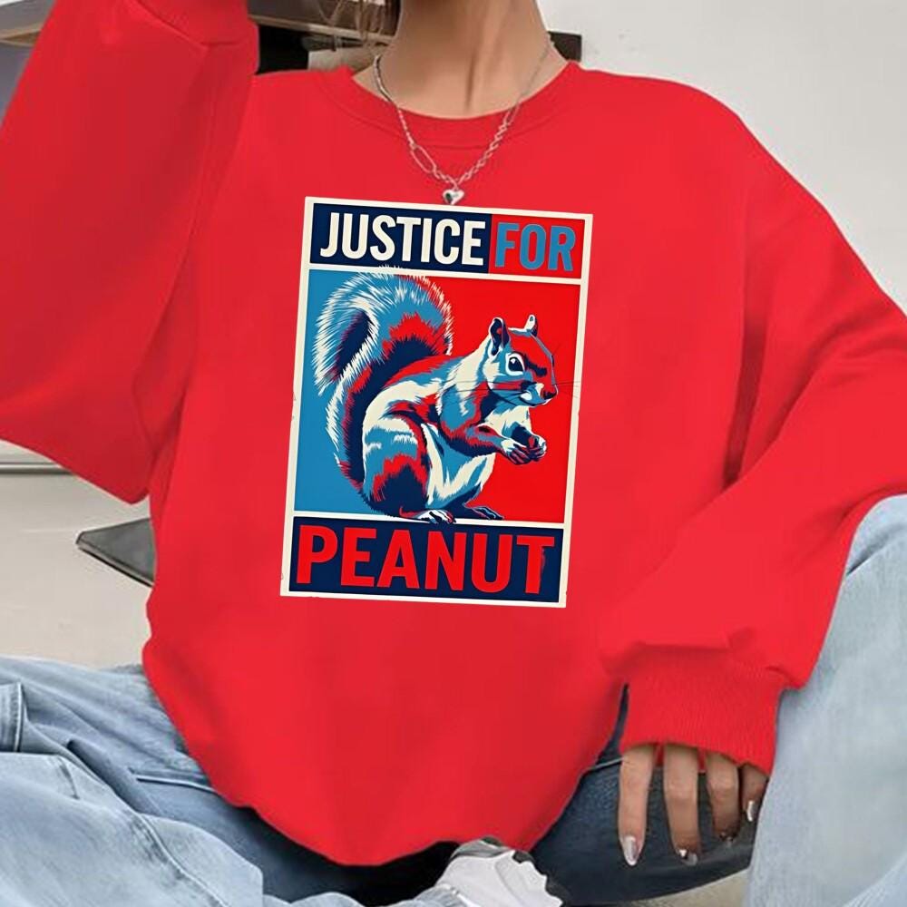 Justice for Peanut Png, Peanut Squirrel, Squirrel Lover Png, Peanut the ...