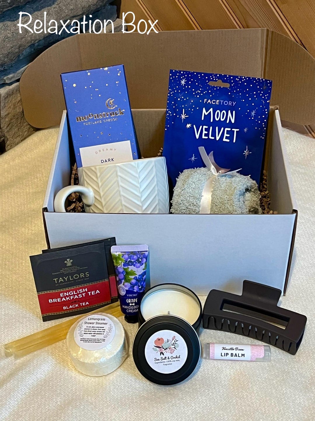 Relaxation Gift Box - Birthday-bridesmaid-get Well Soon-grief ...