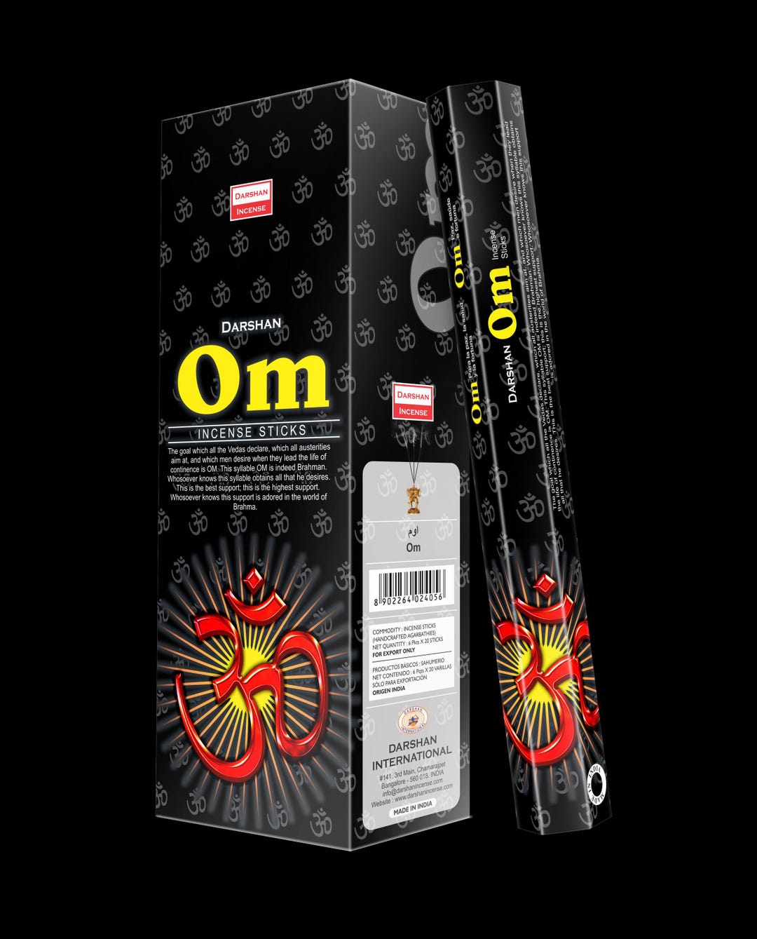 Om Incense Sticks. 120 Sticks. Natural Hand Made Incense Sticks - Etsy