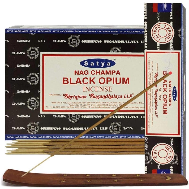 Black Opium Incense - Etsy UK
