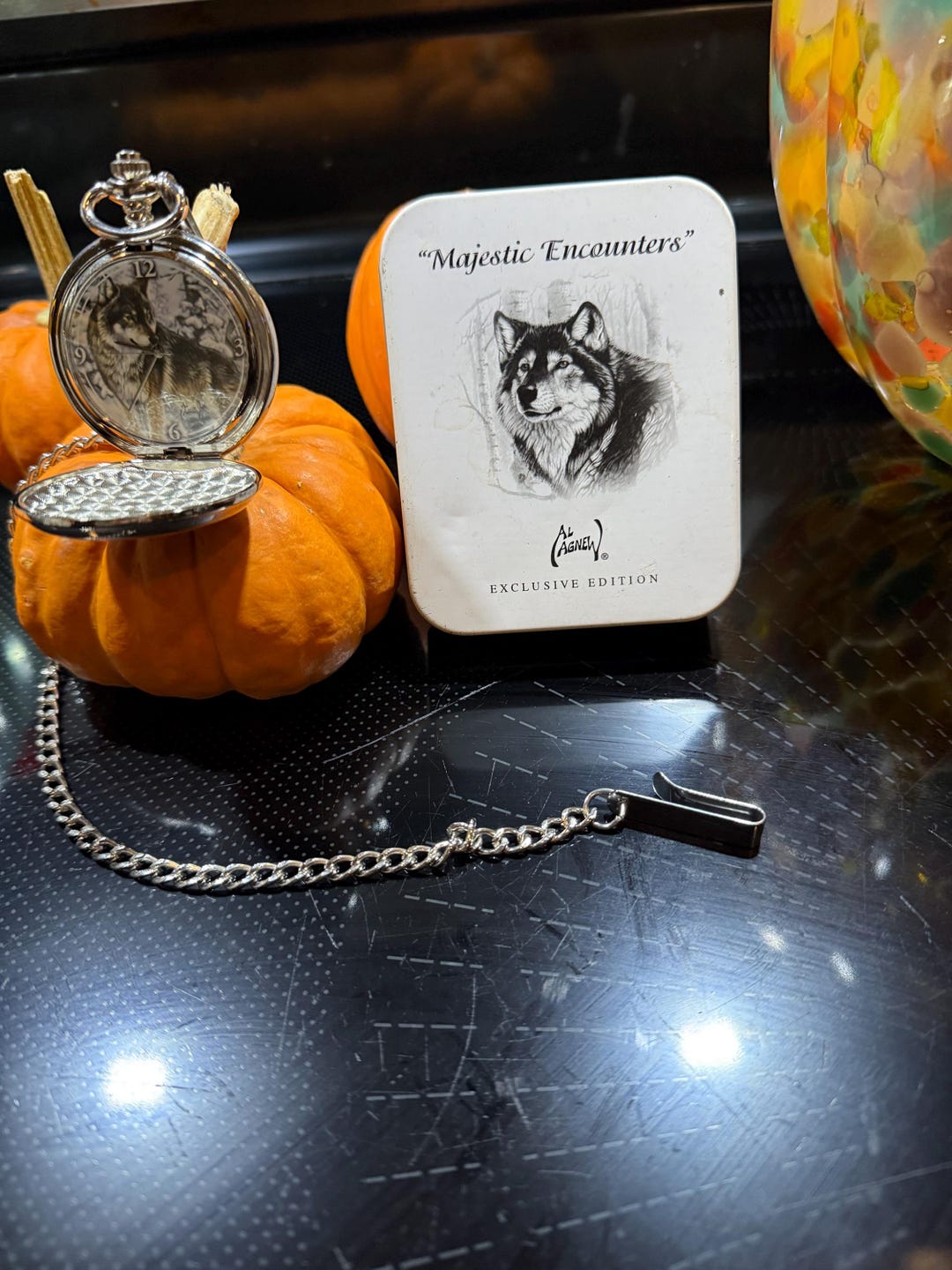 Wolf Pocket Watch - Etsy