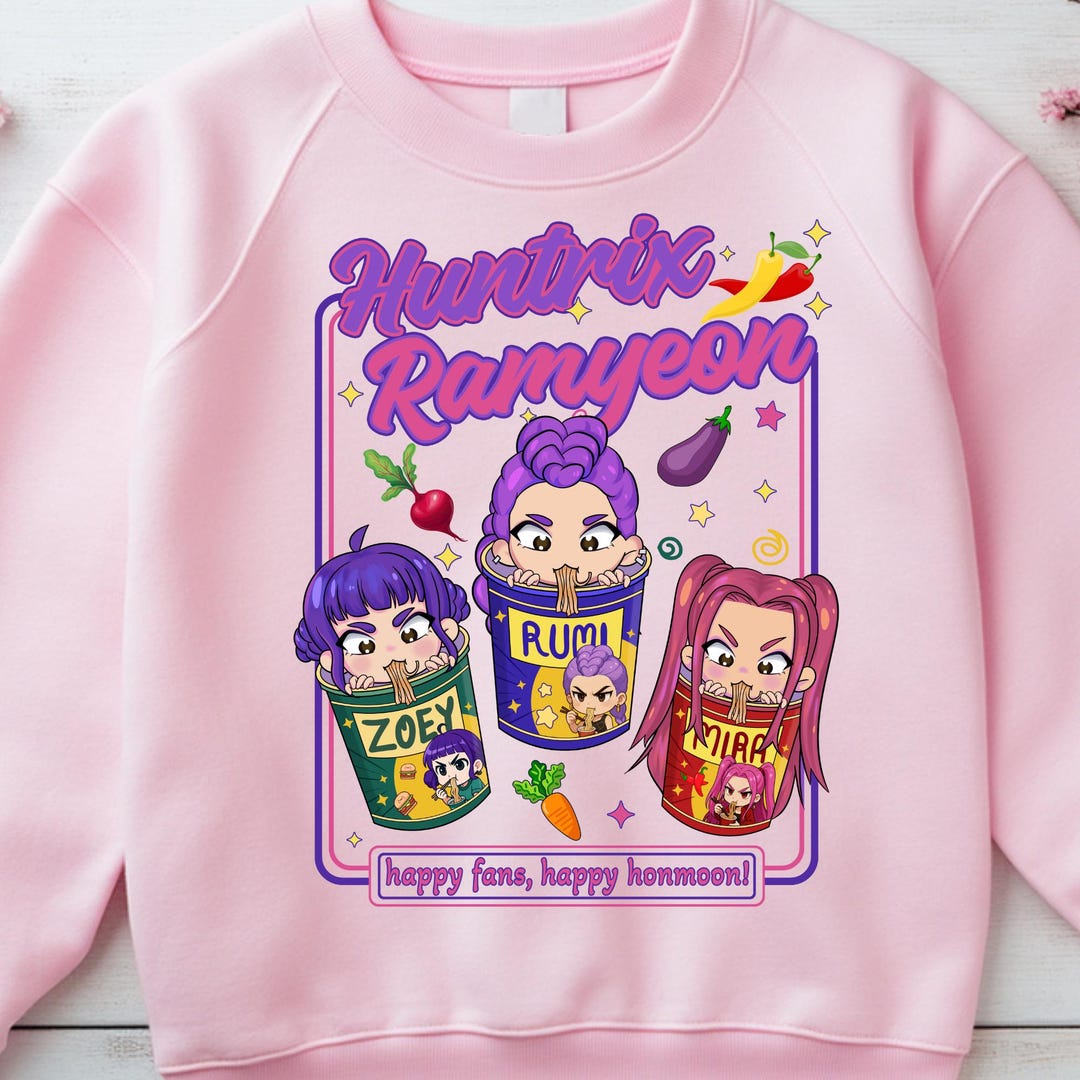 Kpop Huntrix Ramyeon Png, Feliz Honmoon, Fans Felices, Cazador de ...