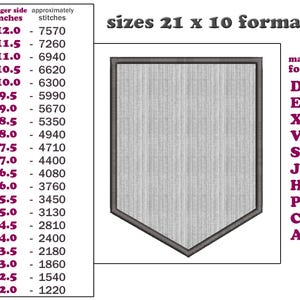 Shield Applique Machine Embroidery Designs: Crests, Emblems (DST, PES ...