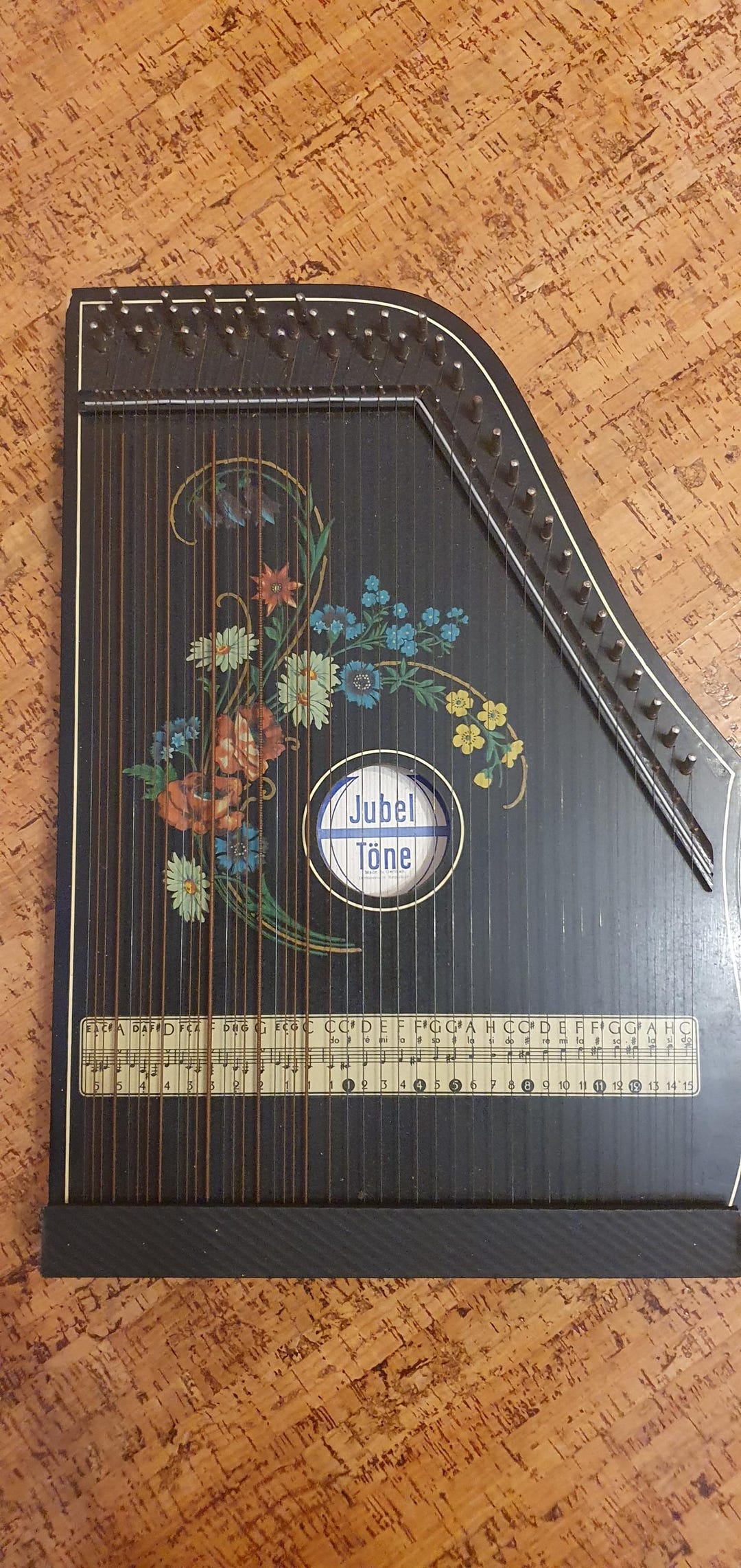 Nostalgia Vintage Zither Jubel Töne GDR - Etsy
