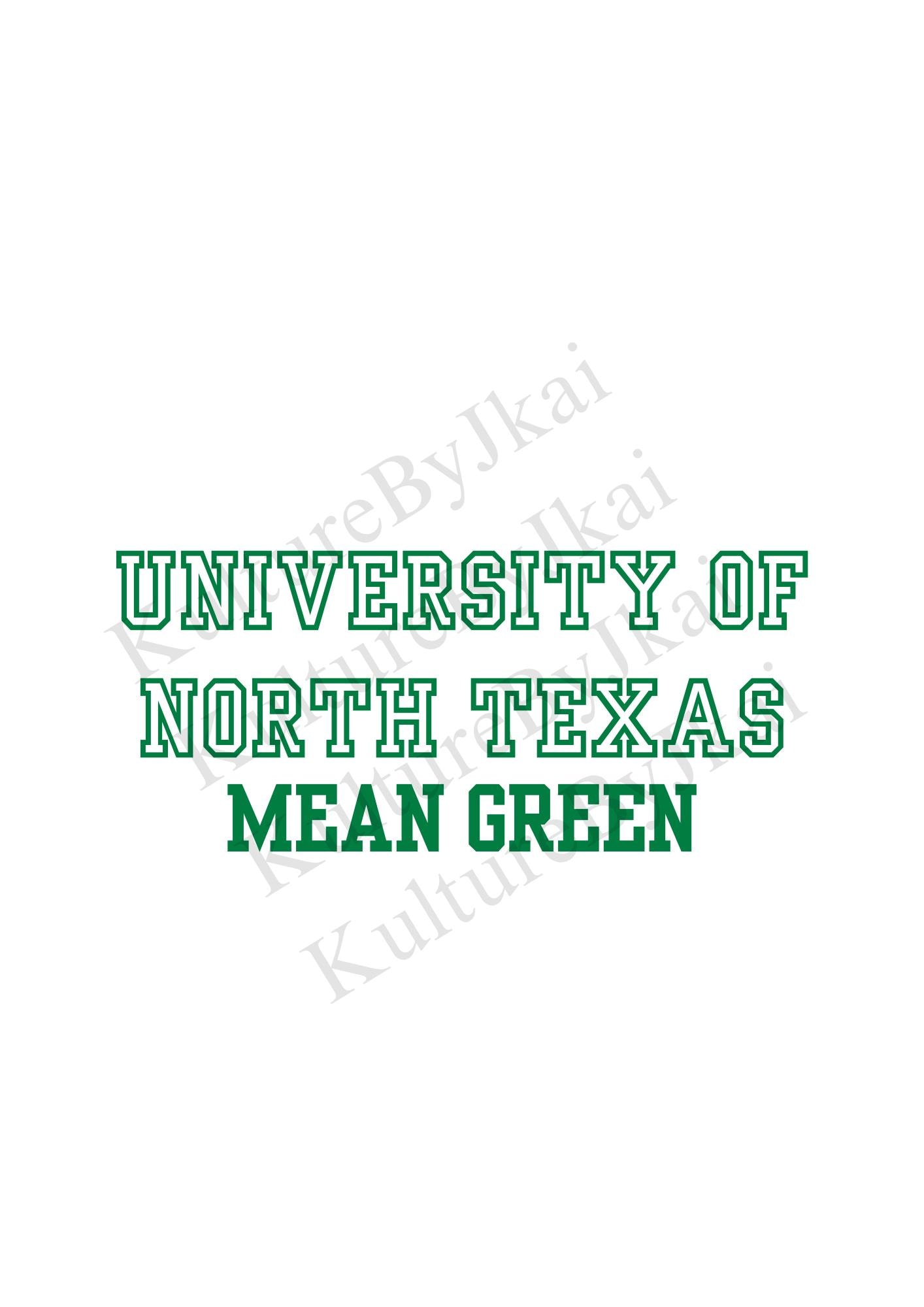 University of North Texas PNG./ UNT SVG./ Mean Green - Etsy