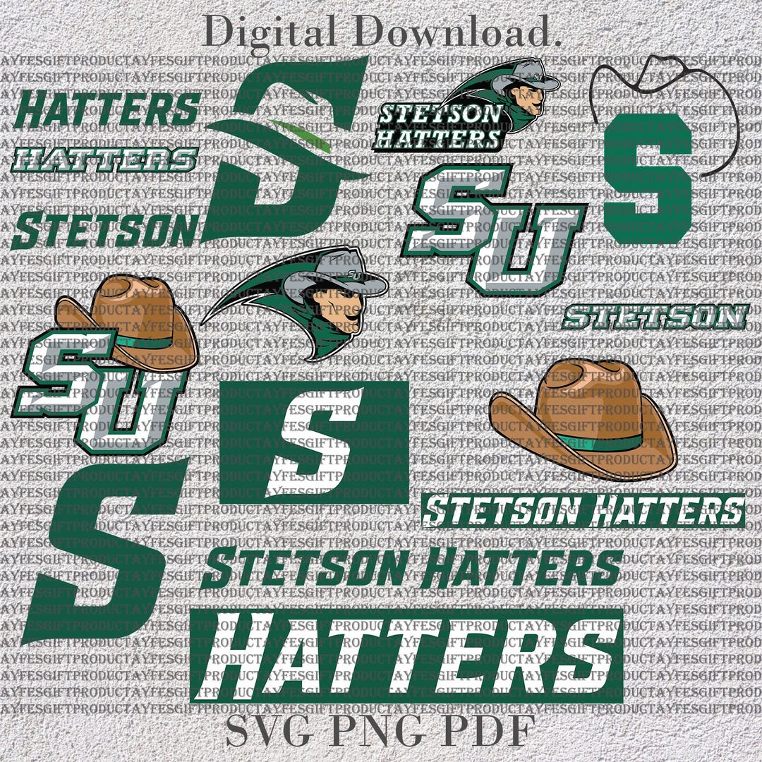 Stetson University SVG, Hatters SVG, College, Athletics, Football ...