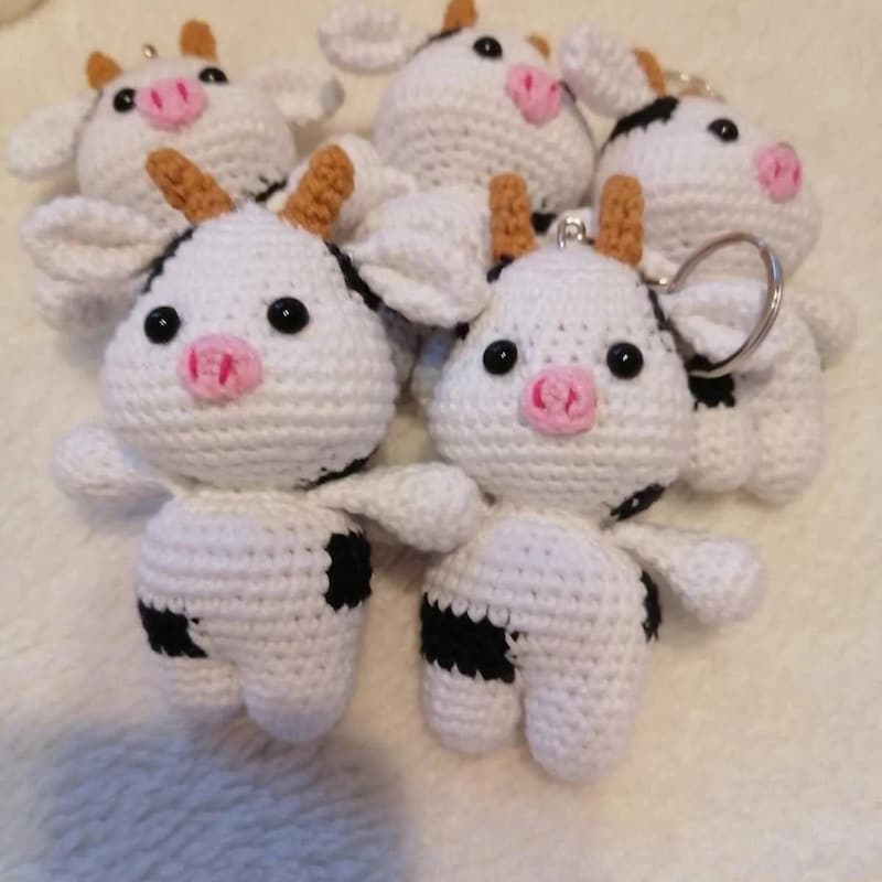 Crochet Animals Keychain - Etsy