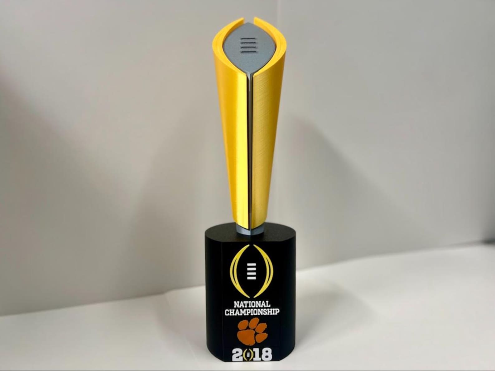 2016 or 2018 Clemson National Championship Trophy - Etsy