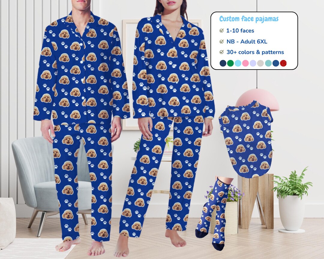 Pets Face On Pajamas