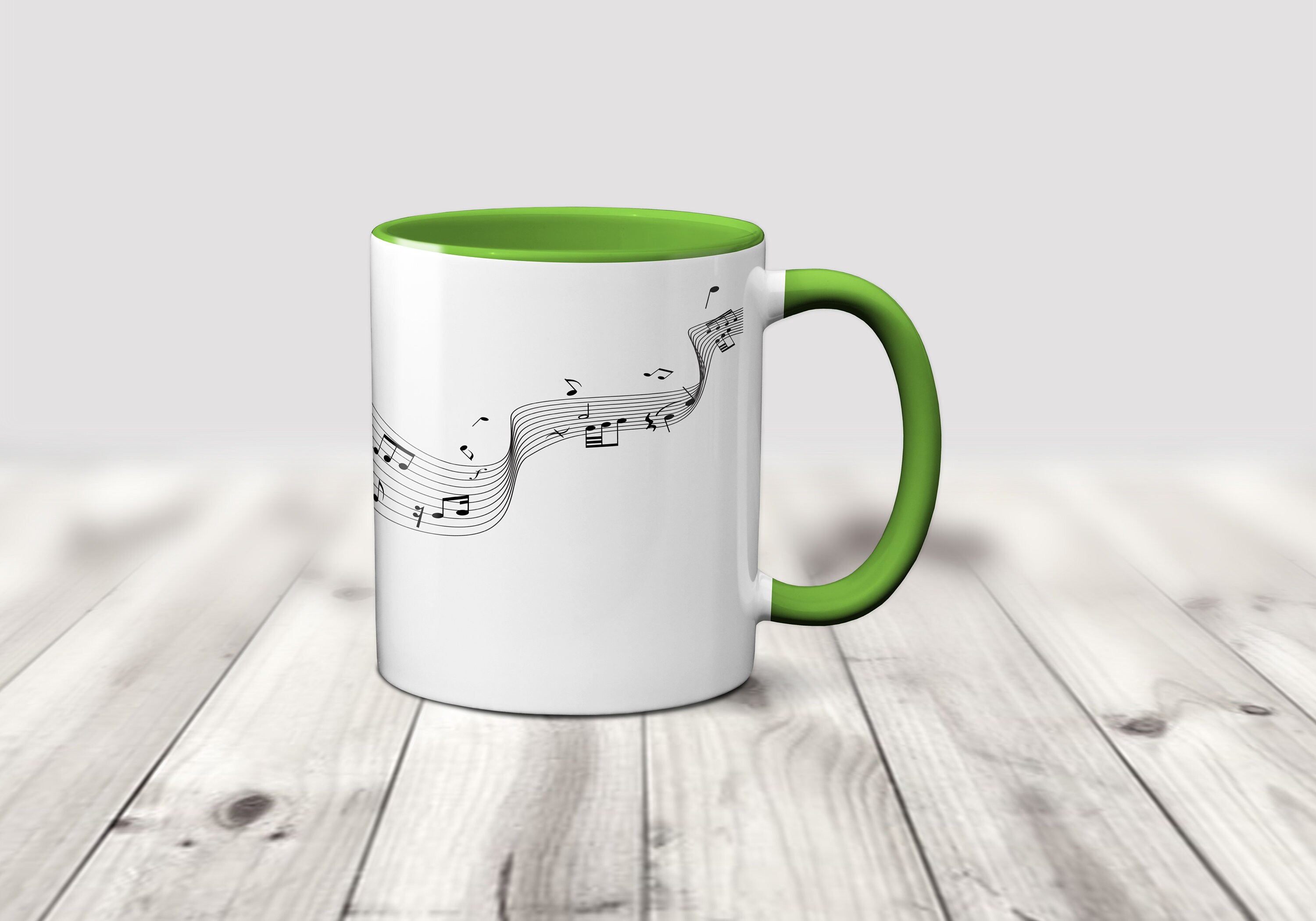 Music Notes Mug, Music Coffee Mug, Sheet Music Mug, Musician Mug, Music ...