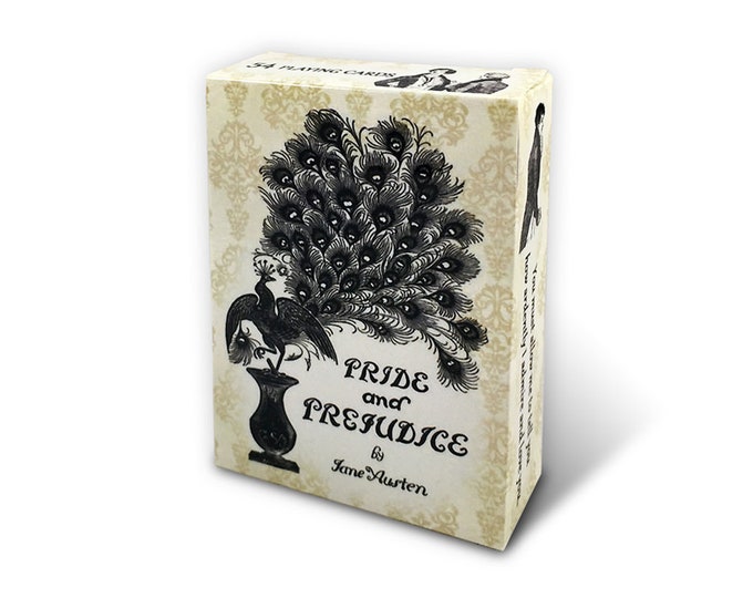Pride and Prejudice Themed Playing Cards, Full Deck, 54 Poker-size Card ...