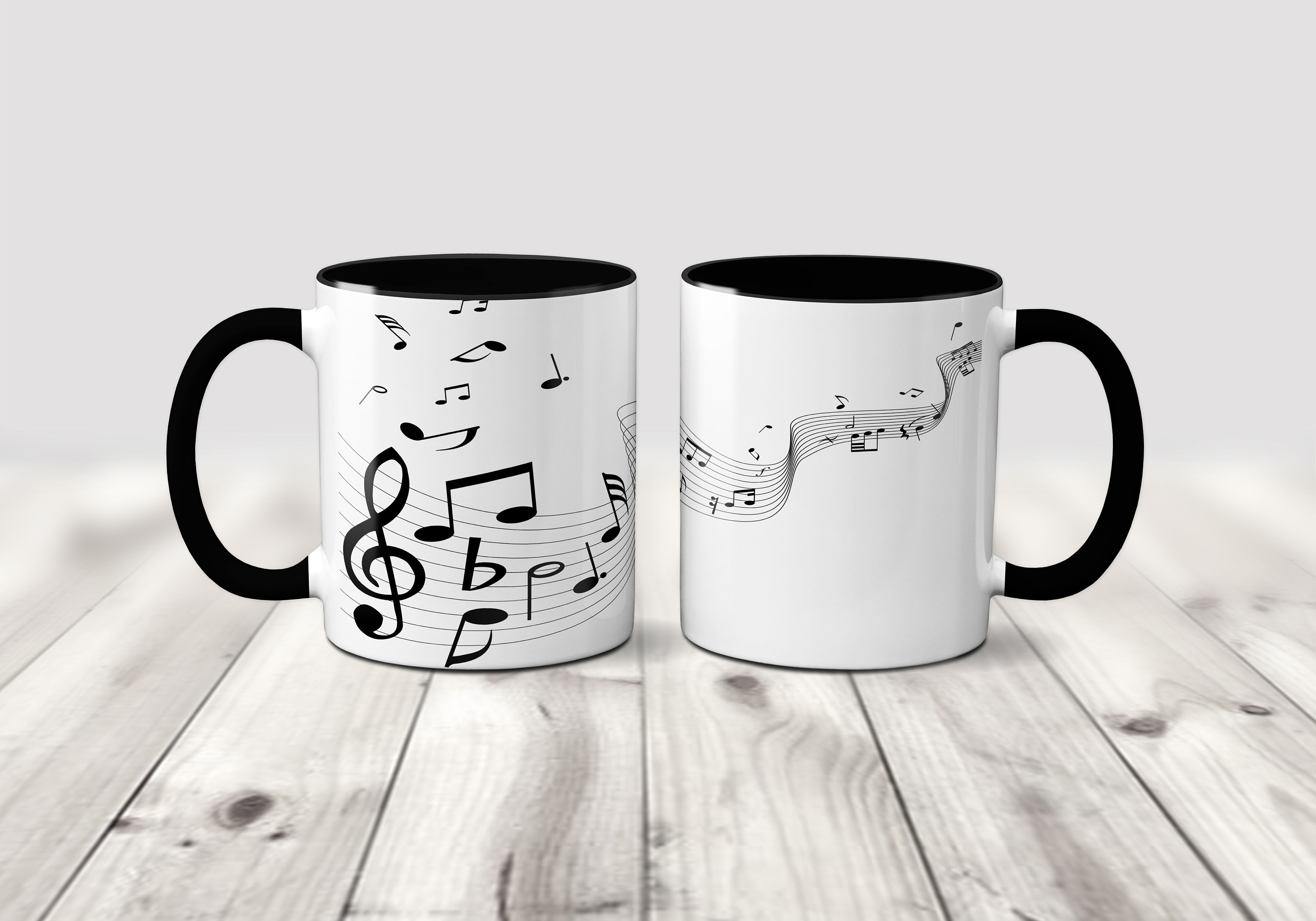 Music Notes Mug, Music Coffee Mug, Sheet Music Mug, Musician Mug, Music ...