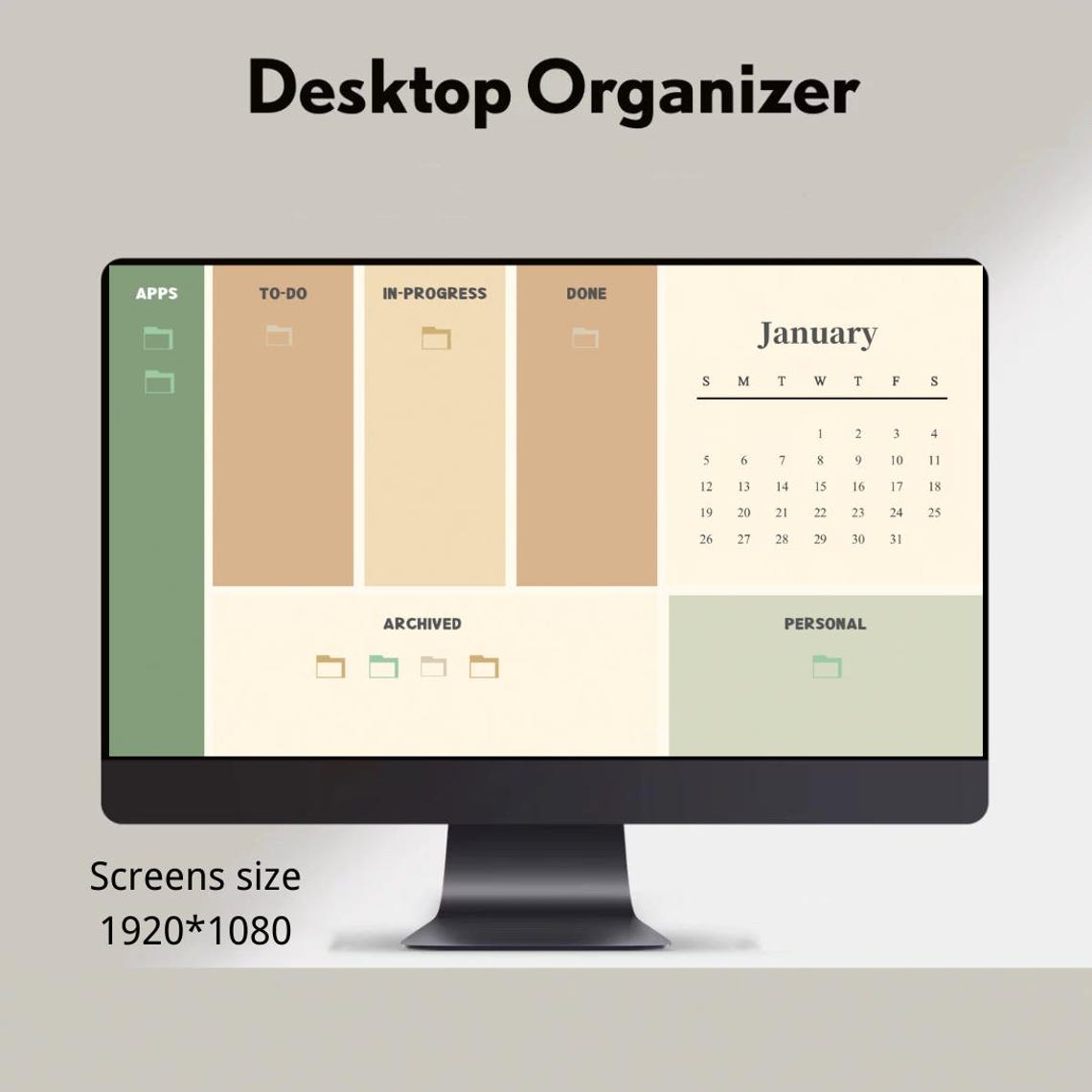 Windows and Mac Desktop Organizer, Efficiency, Wallpapers, Simple ...