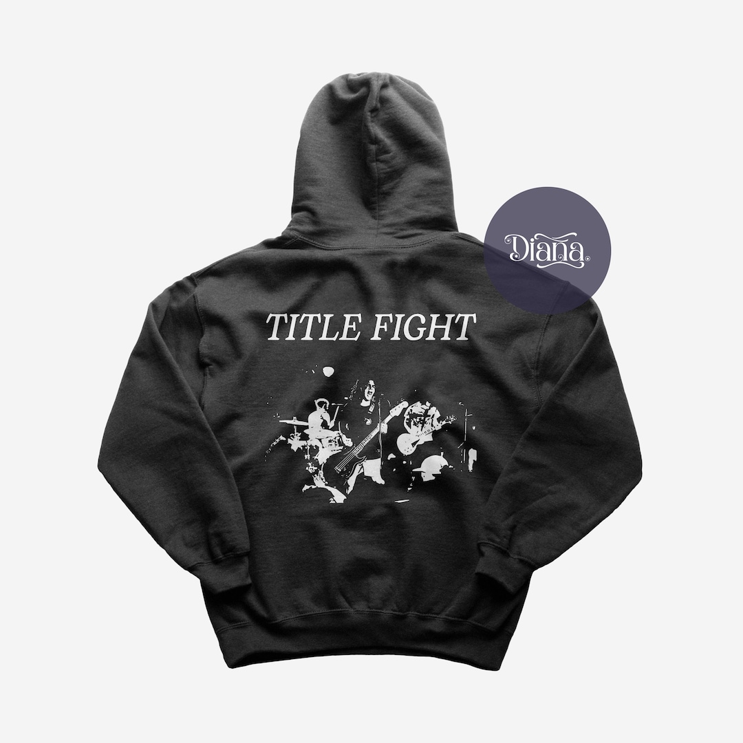 Title Fight Hoodie Rock Music Hoodie Safe in Your Skin Floral Green ...