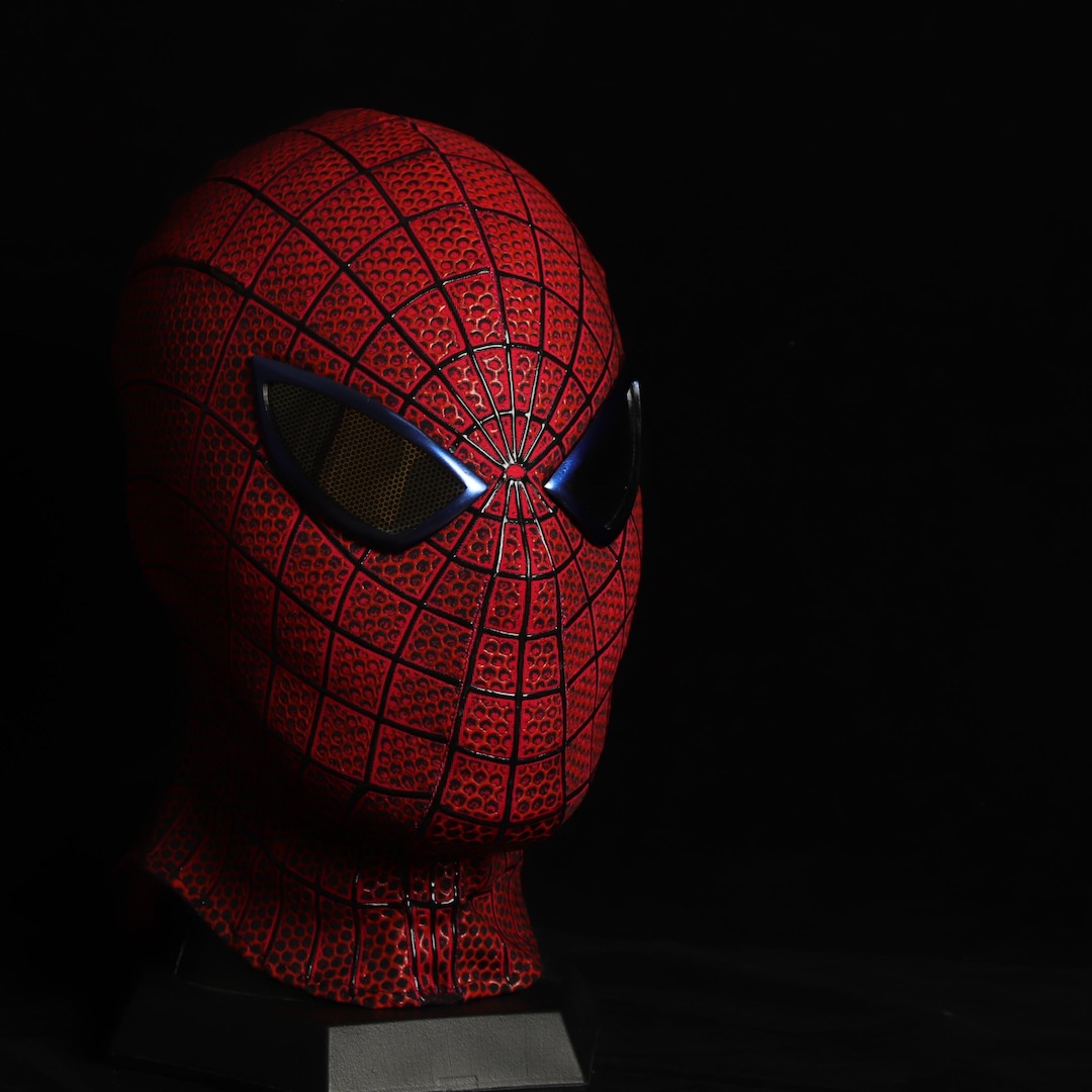 The Amazing Spider-man 1 Mask, Spider-man Cosplay Mask, Wearable Prop ...