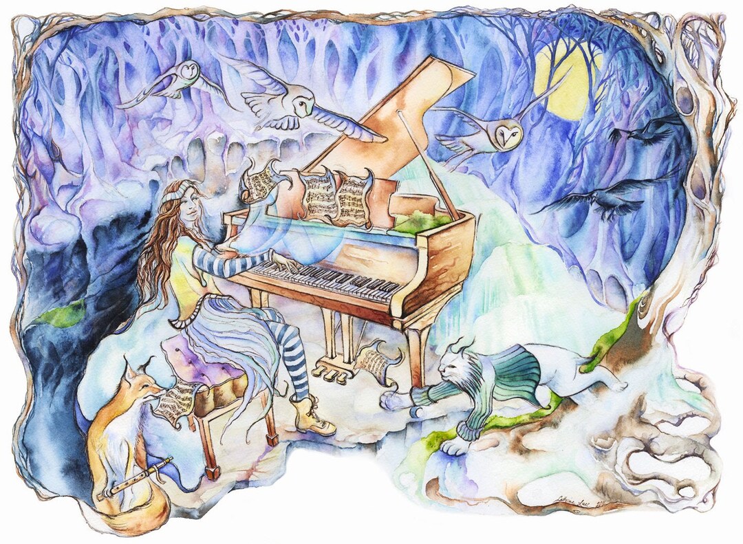 Moonlight Reverie - Etsy