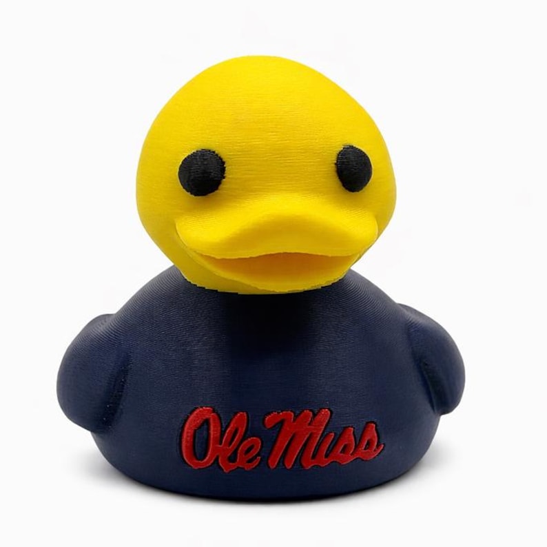 Ole Miss Rebels off Road Duck - 3D College Duck | Cruise Ducking Gift ...
