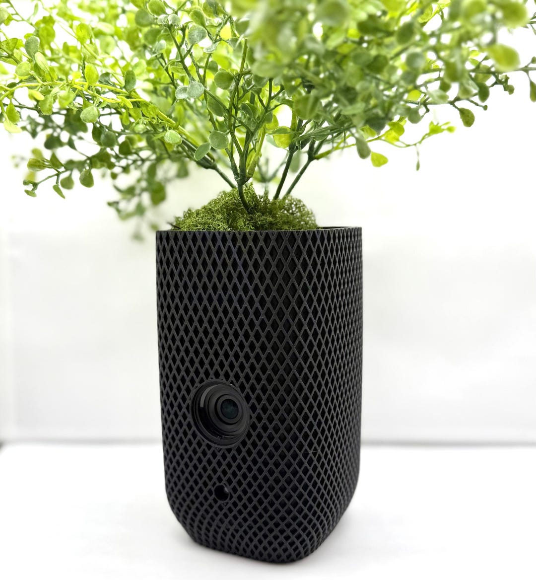 Security Camera Woven Pot Hidden Housing for Simplisafe Simplicam Model ...