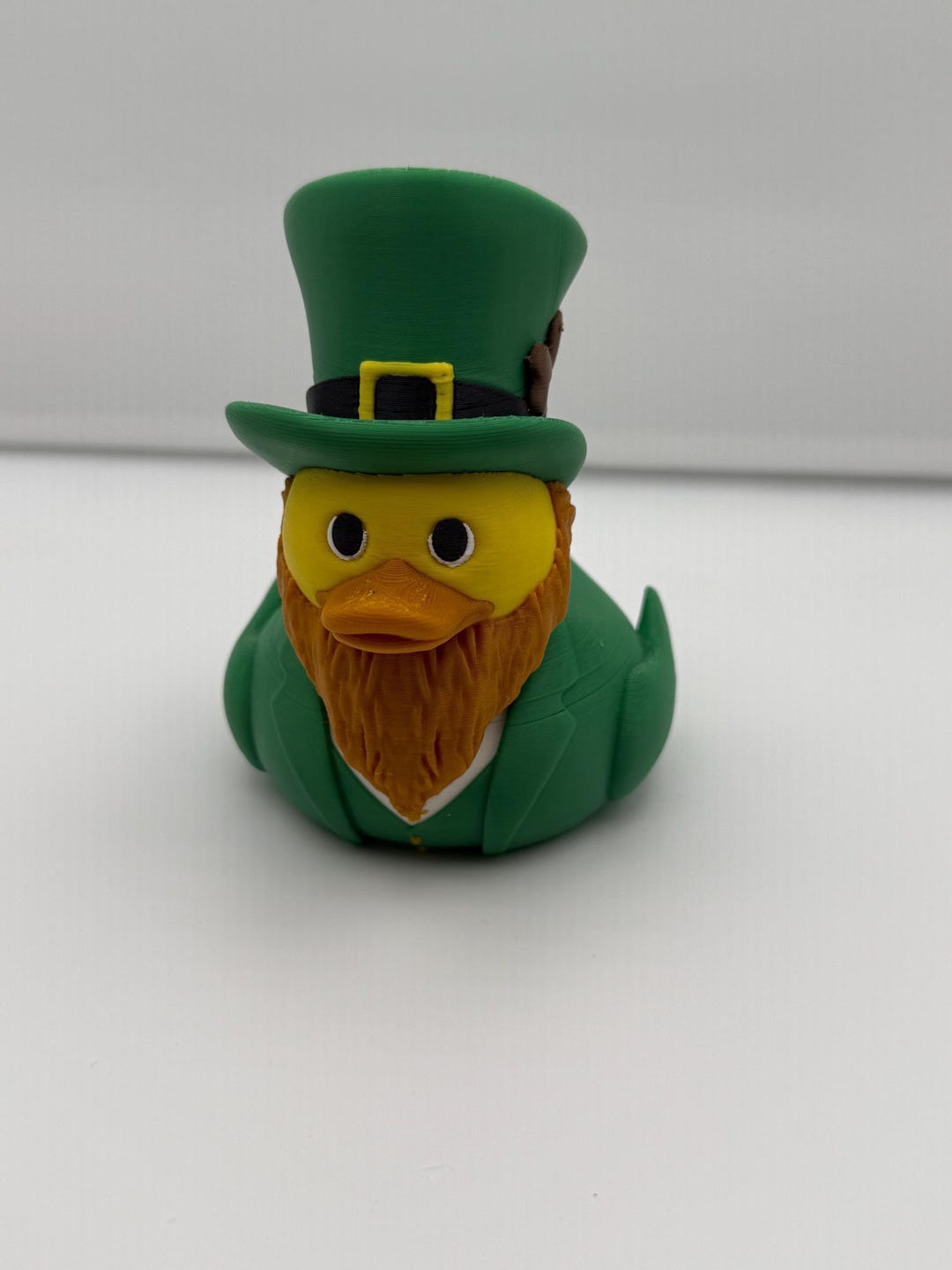 Lucky Leprechaun Jeep Duck - 3D Printed ABS Plastic - St. Patrick's Day ...