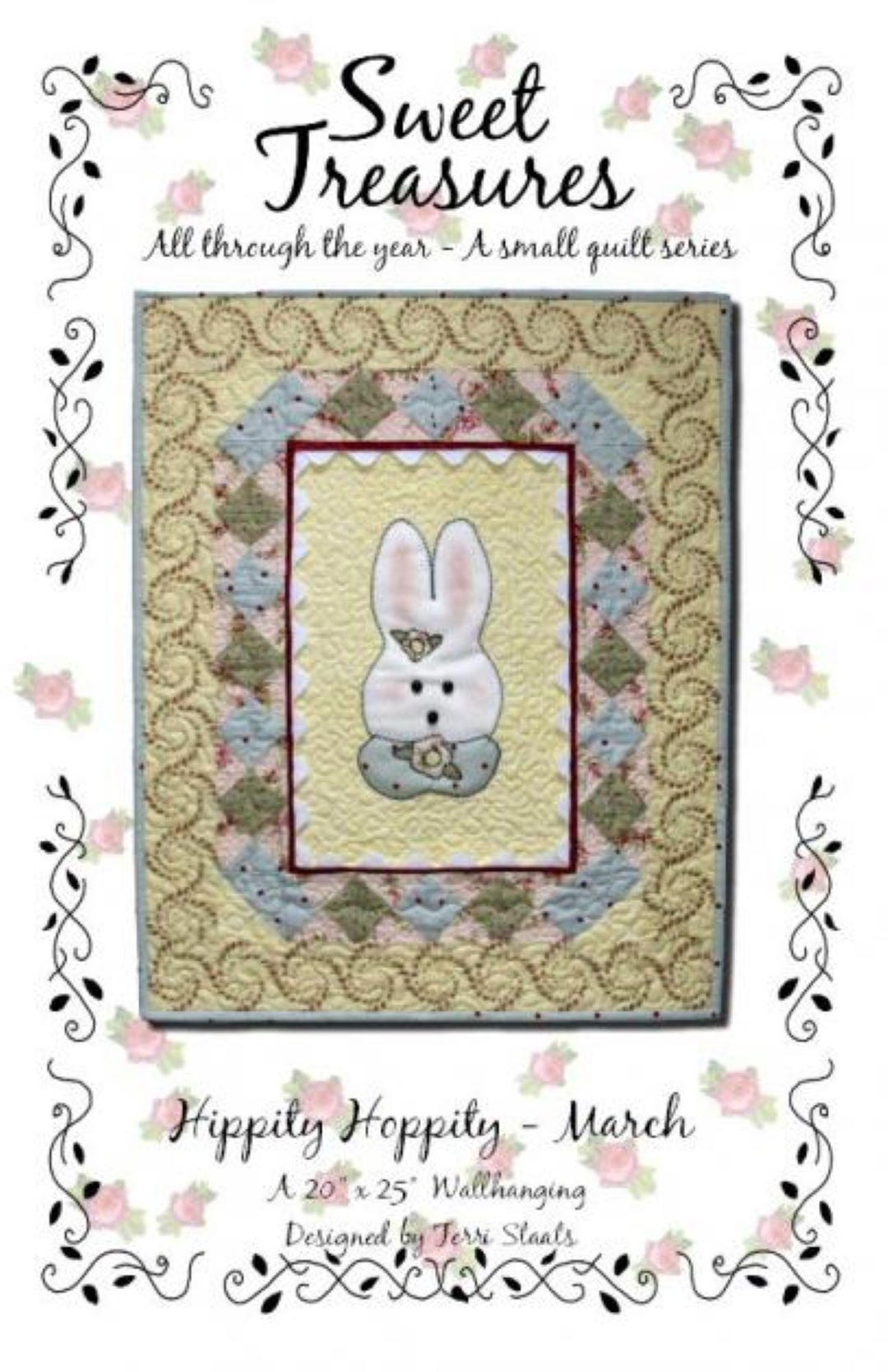 Bunny Quilt Kit | "hippity Hoppity" | A Small Quilt Series by Sweet ...