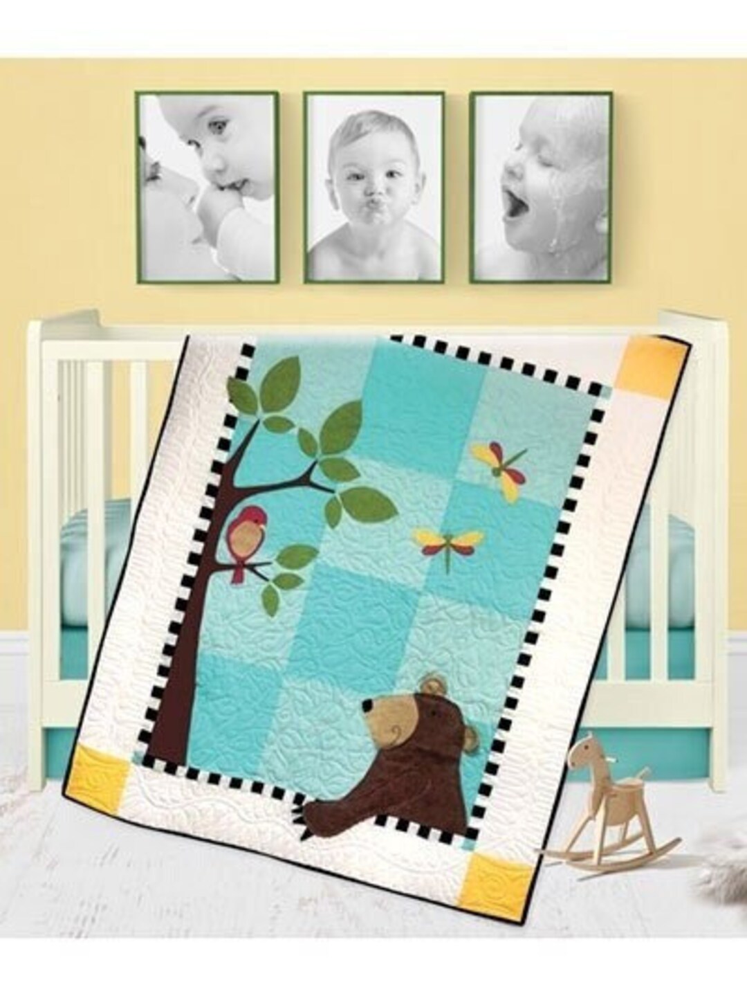 Buddy Bear 3D Baby Quilt Kit by Deb Grogan of the Quilt Factory - Etsy